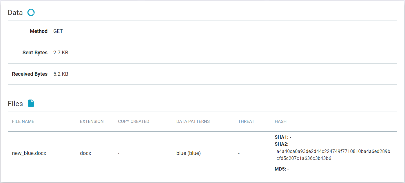 Reviewing Web DLP logs